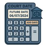 Court Calculator | Court Date Calendar | Legal Deadline Tool